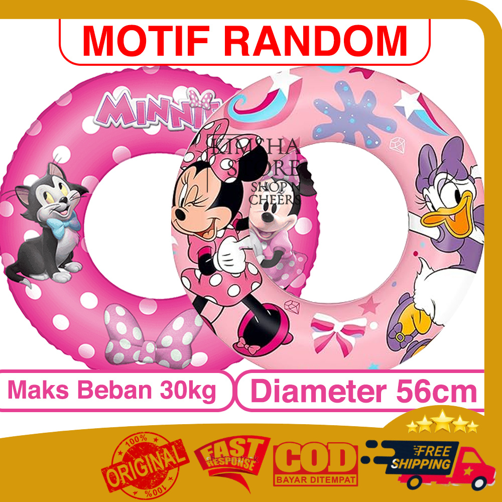 Jual Bestway Disney Junior Minnie 56cm Float Tubes Swimming Ring Ban ...