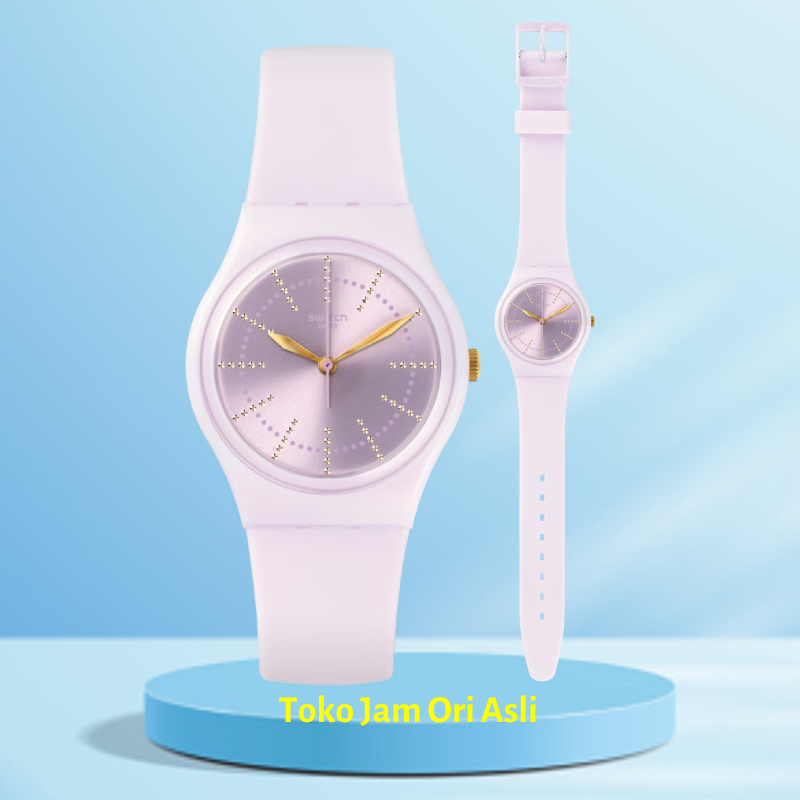 Jual Promo Original SWATCH GP148 - Jam Tangan Wanita - Ungu Pastel ...
