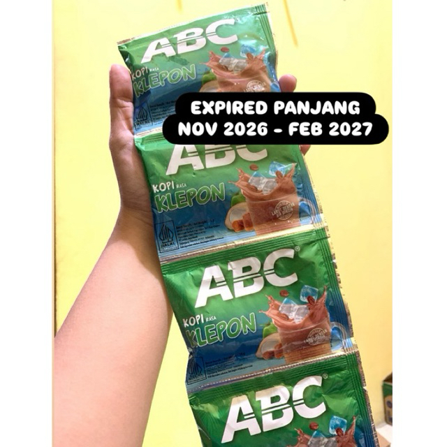 Jual kopi ABC Klepon renceng isi 10 sachet | Shopee Indonesia