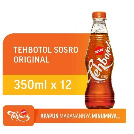 Jual (FREE TEH CELUP SOSRO 2in1) Tehbotol Sosro Botol PET Original 350 ...