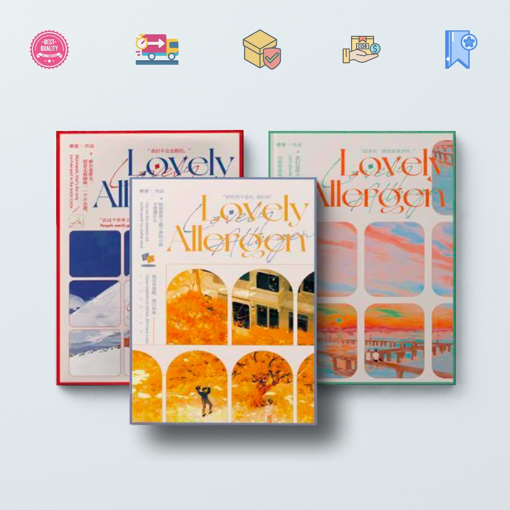 Jual (eng) Lovely Allergen by Zhichu volume 1 - 3 | Shopee Indonesia