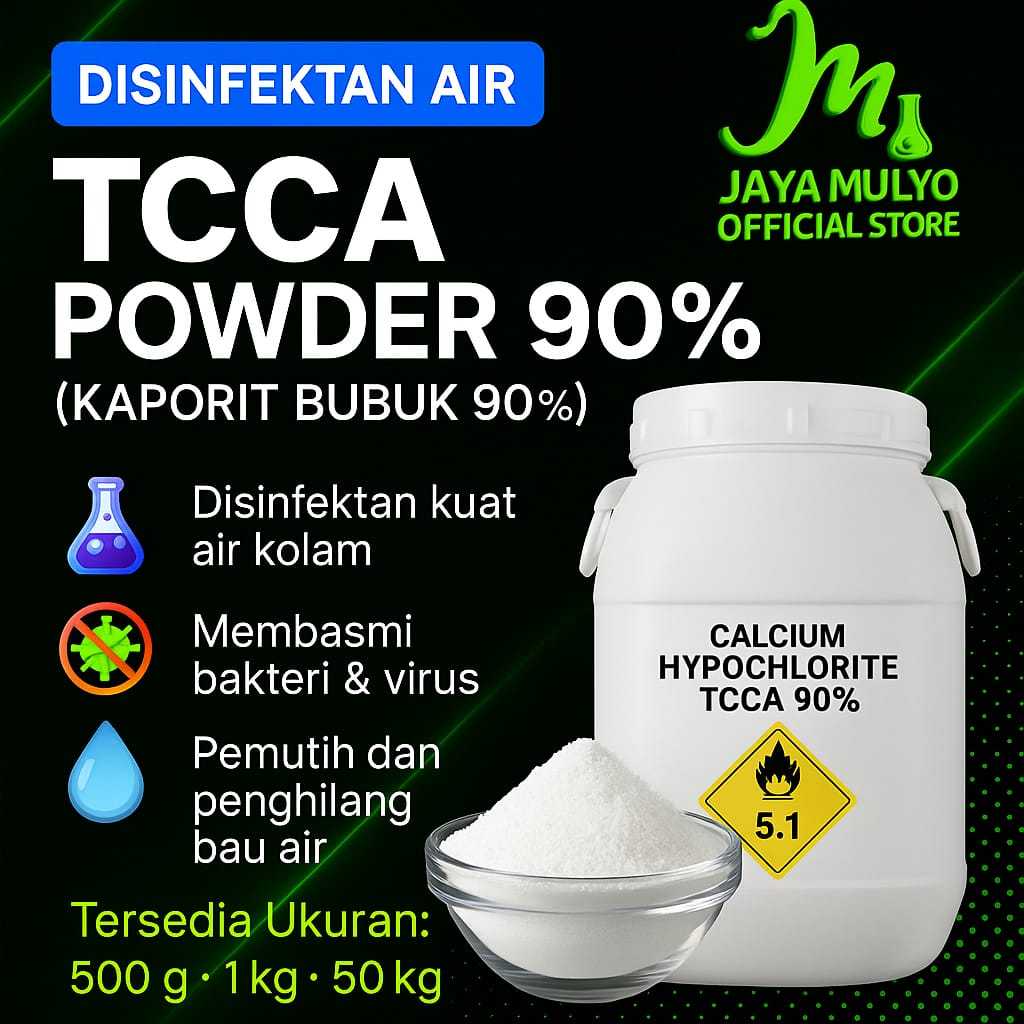 Jual TCCA Powder / Kaporit Powder 90% 250 gr / TCCA 90% | Shopee Indonesia