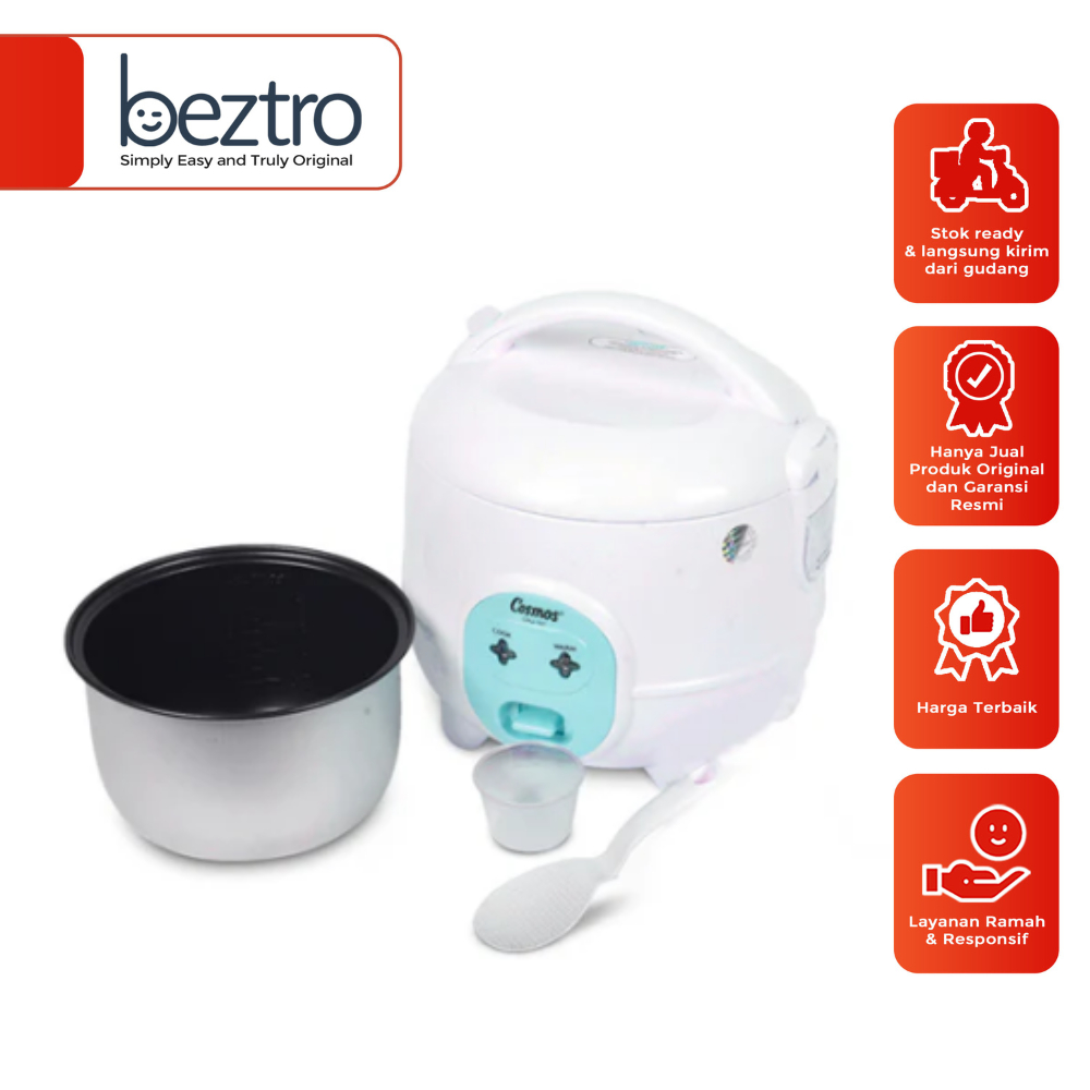 Jual Cosmos Rice Cooker Non Stick CRJ-101 N - 0.6 L Garansi Resmi ...