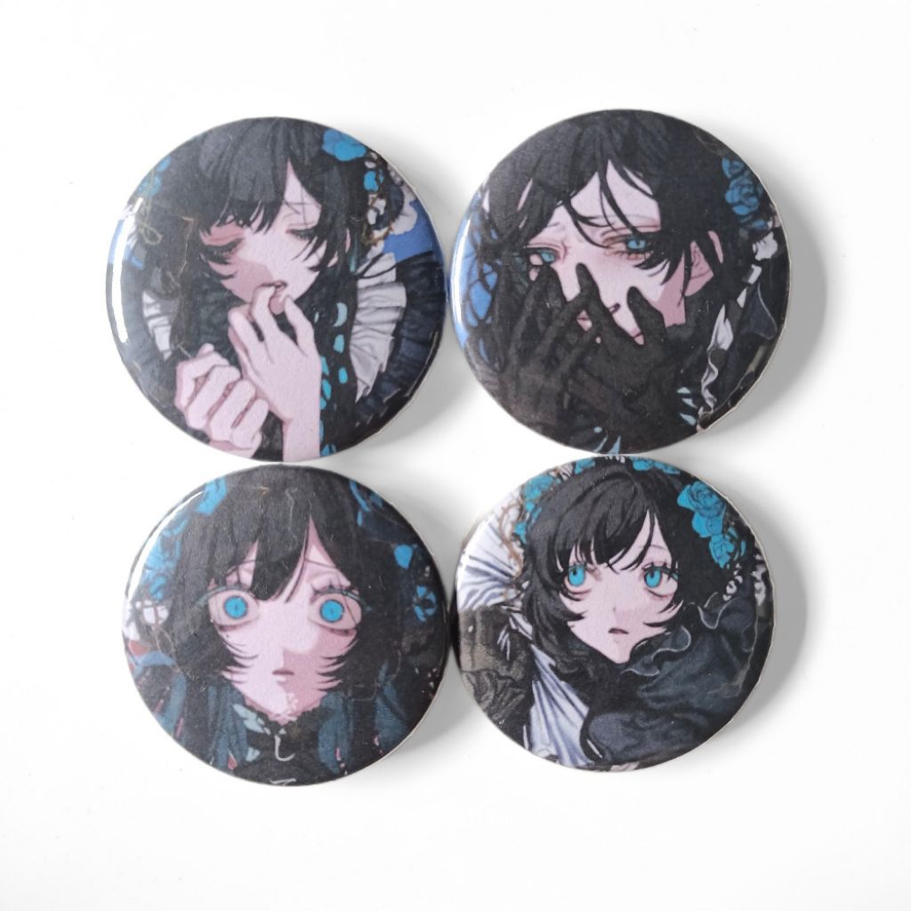 Jual UTAITE [ADO] // Aishite Aishite Aishite - Pin Button, Keychain ...