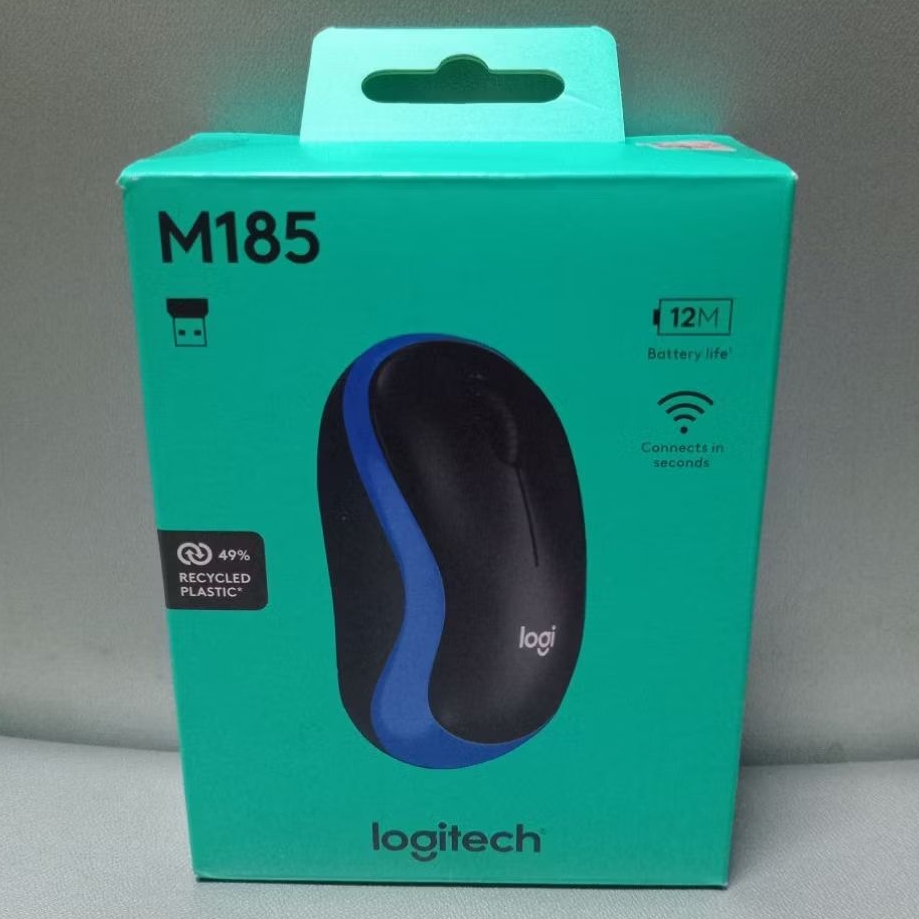 Jual Wireless Mouse Logitech M185 Tetikus Tanpa Kabel | Shopee Indonesia