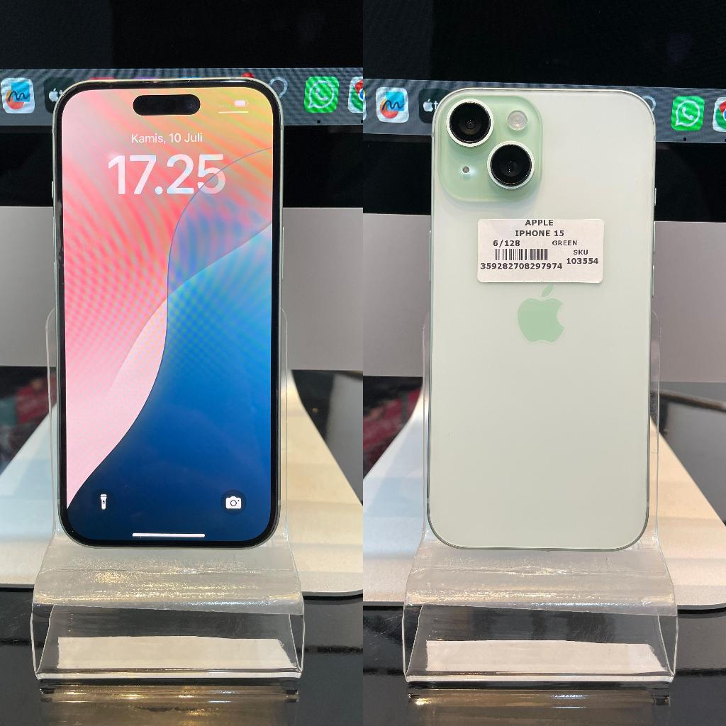 Jual Handphone Hp iPhone 15 6/128GB Second | Shopee Indonesia