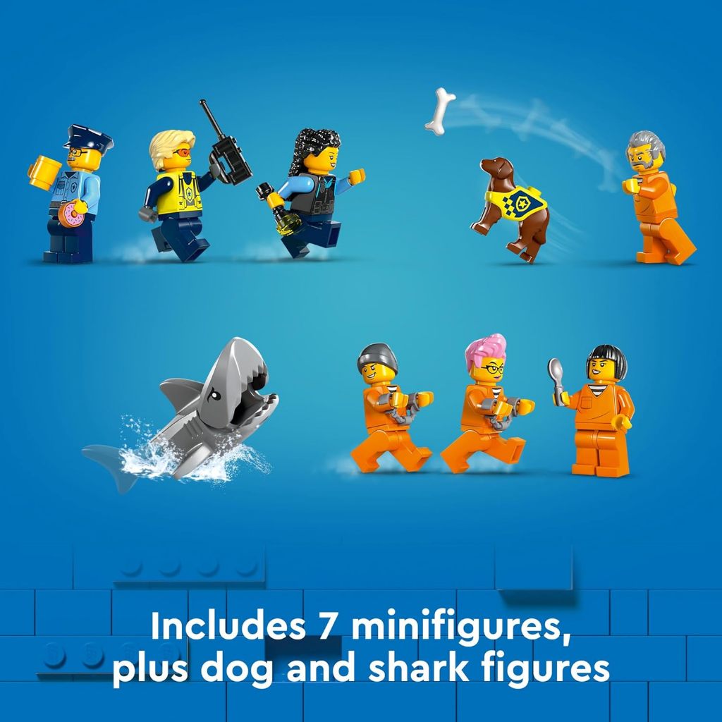 Jual LEGO City Police Prison Island Toy Building Set for Ages 7 and ...