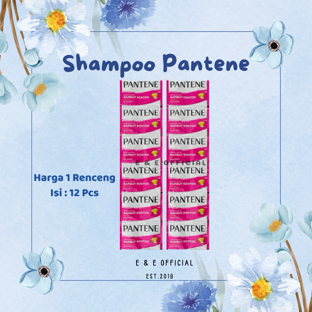 Jual SHAMPOO PANTENE PINK SACHET / SHAMPOO RENCENG PANTENE / SHAMPOO ...