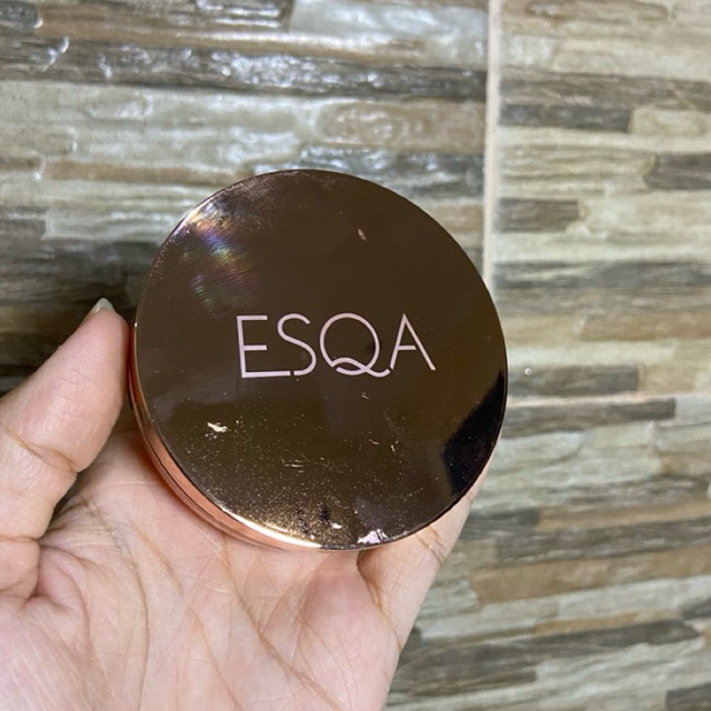 Jual (Preloved) ESQA Flawless Cushion Serum SPF 50+ CARAMEL | Shopee ...