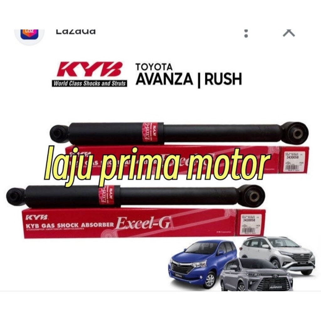 Jual Shock breaker belakang Rush / Terios kayaba excel-G | Shopee Indonesia