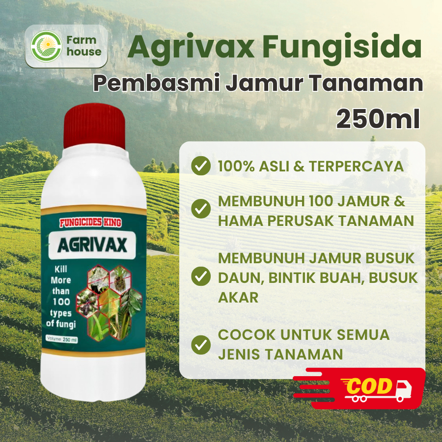 Jual Agrivax Fungisida Organik Pembasmi Jamur Tanaman & Obat Hama ...