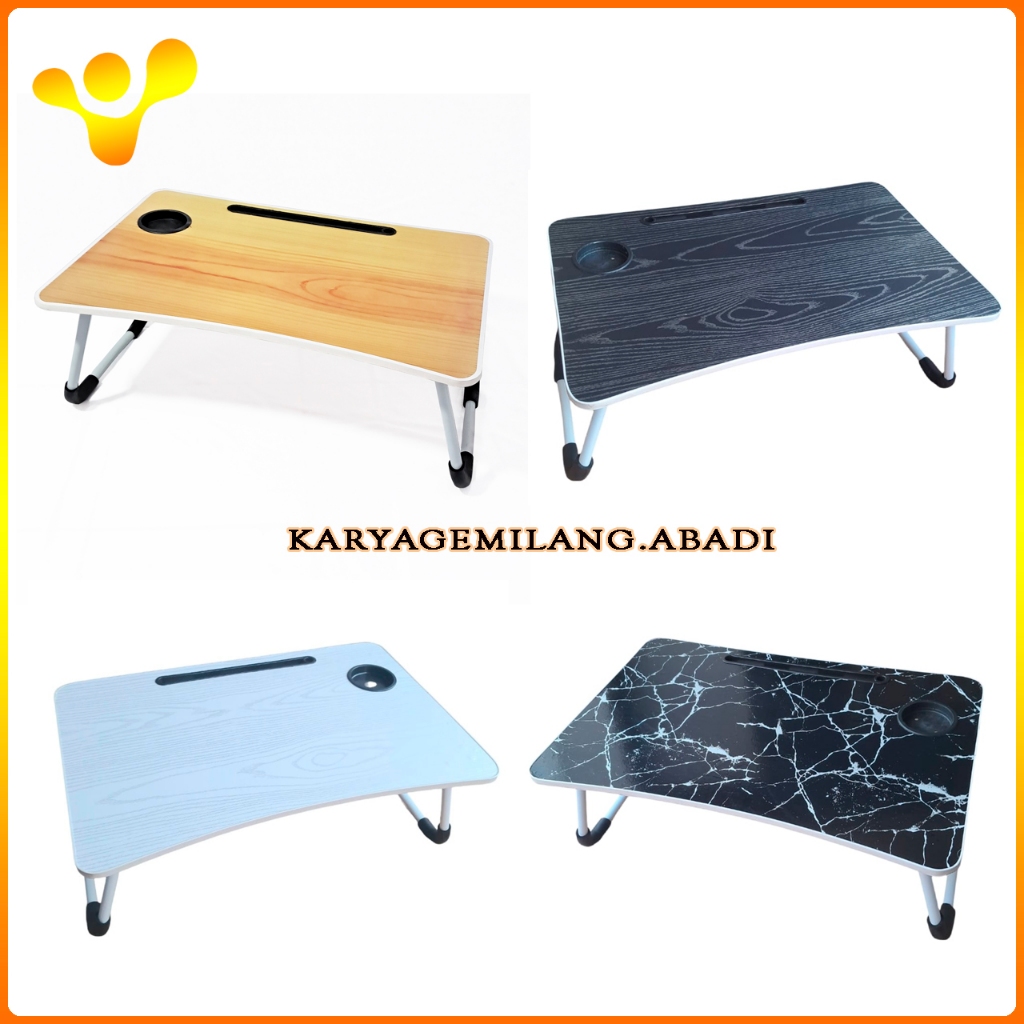 Jual Meja belajar meja laptop ukuran besar 60x40 cm meja laptop meja ...