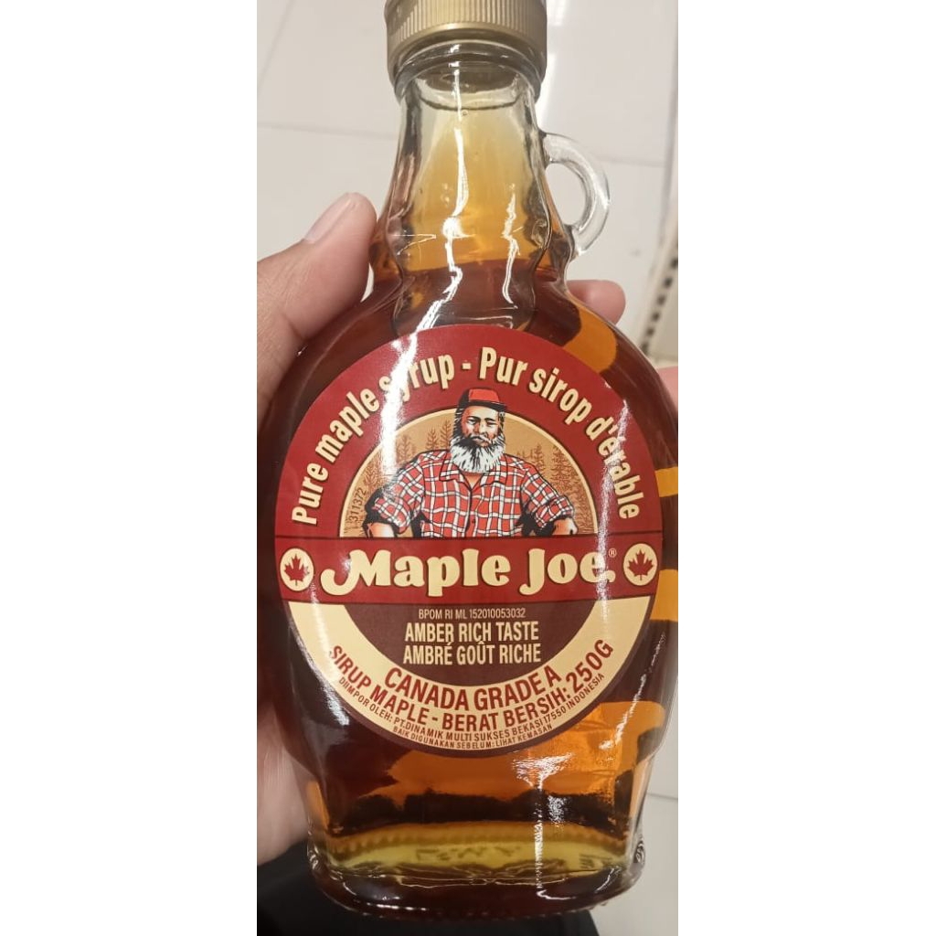 Jual maple joe pure maple syrup 250 gr | Shopee Indonesia
