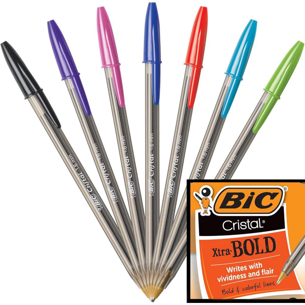 Jual BiC Cristal Xtra Bold / Large 1.6mm Ballpoint Pen - Bolpen ...