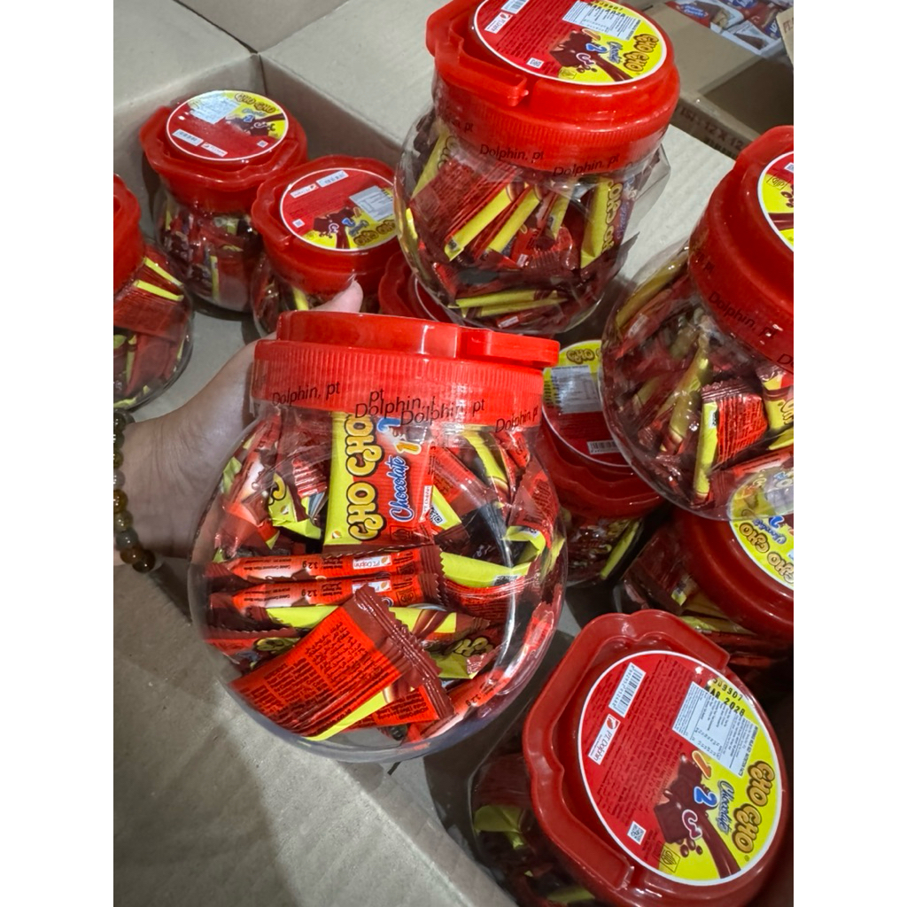 Jual CHOCHO CHOCOLATE 123, 1 TOPLES ISI 60 PCS | Shopee Indonesia