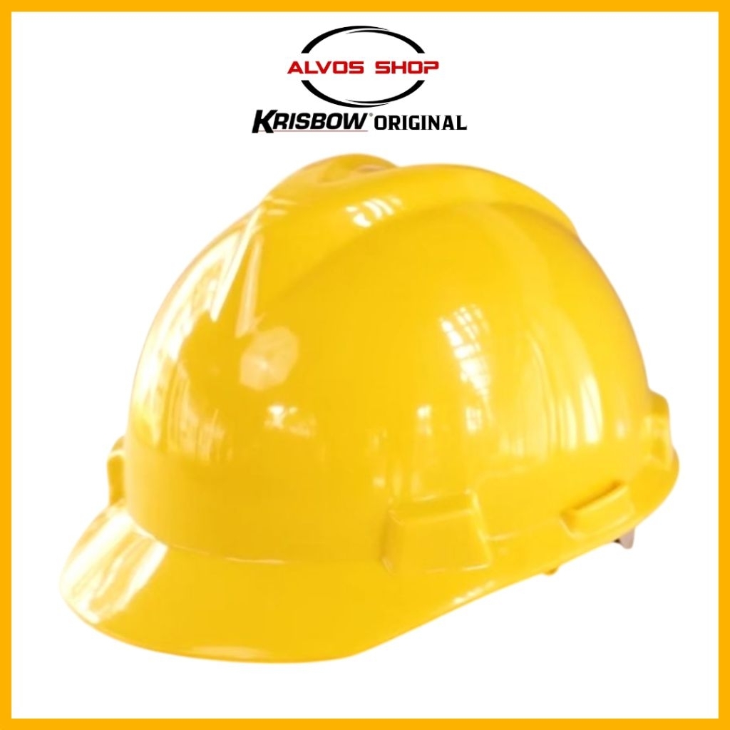 Jual Krisbow Helm Safety Kuning / Helm Proyek Krisbow | Shopee Indonesia