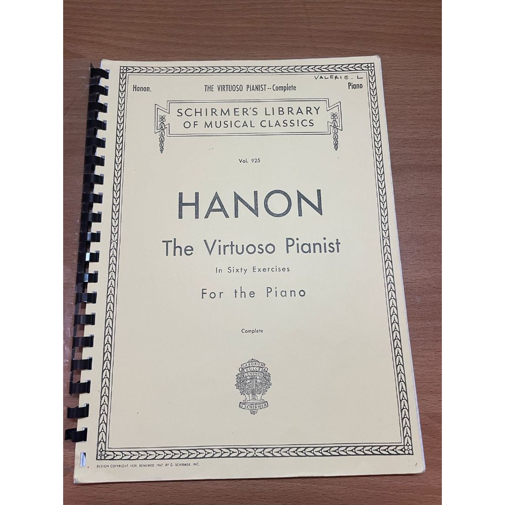 Jual BUKU PIANO HANON THE VIRTUOSO PIANIST (60 EXERCISES) | Shopee Indonesia