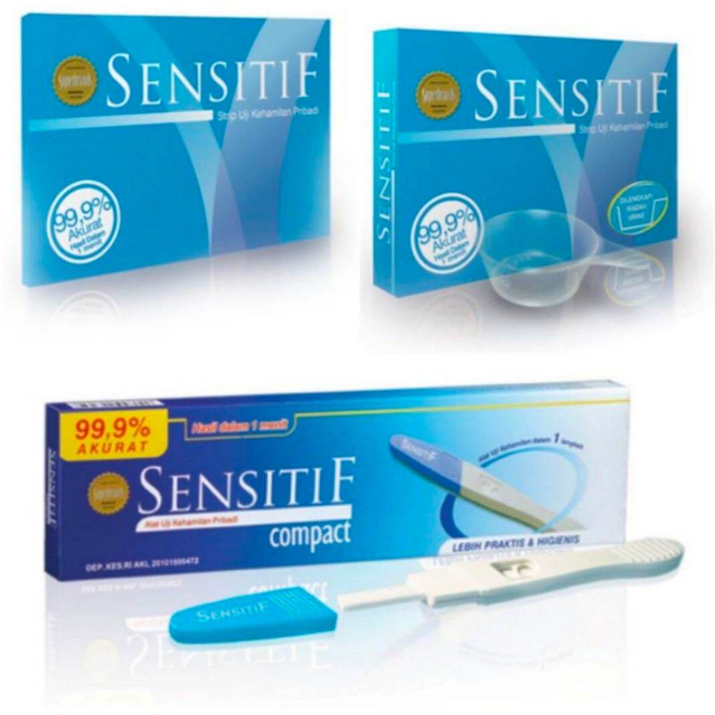 Jual SENSITIF TEST PACK / sensitif compact test pack | Shopee Indonesia