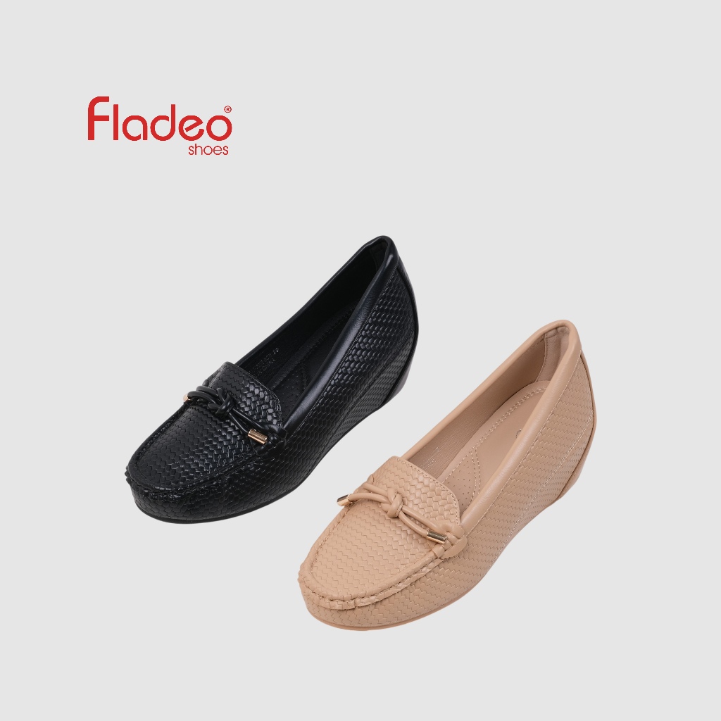 Jual Fladeo B24/LSFM517-2BR/Slip On Moccasin Wanita [ Moccasin Shoes ...