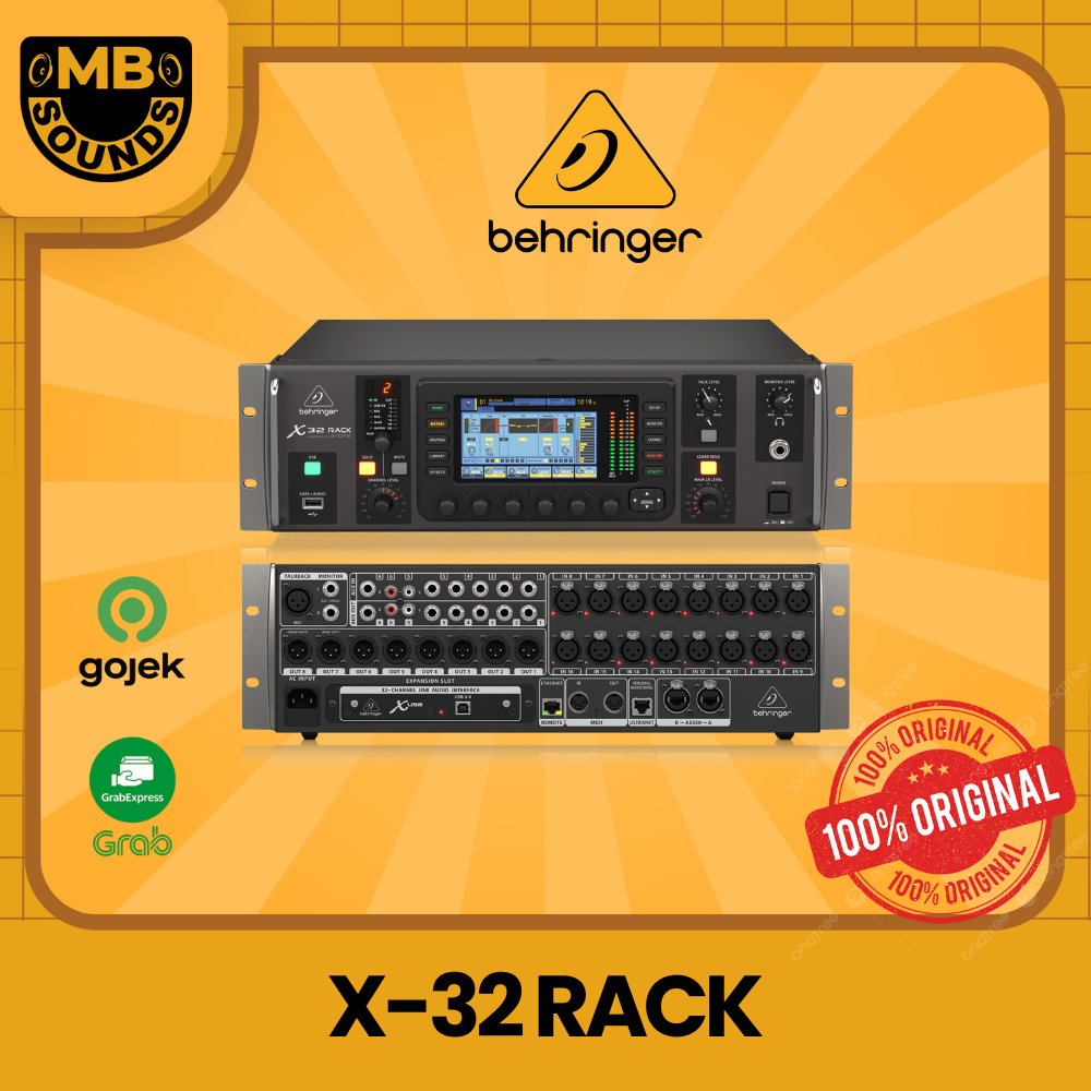 Jual BEHRINGER X32 RACK / X-32 RACK / X 32 RACK DIGITAL RACK MIXER ...