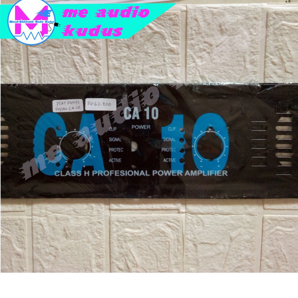 Jual PLAT PANEL BOX AMPLI DEPAN CA-10 | Shopee Indonesia