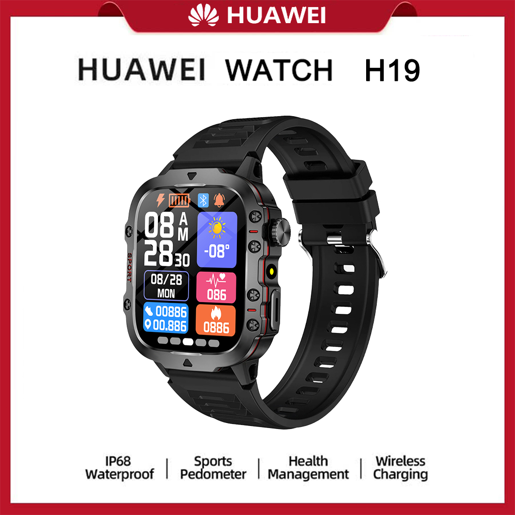 Jual HUAWEI Outdoor Smart Watch Original Waterproof Smartwatch ...
