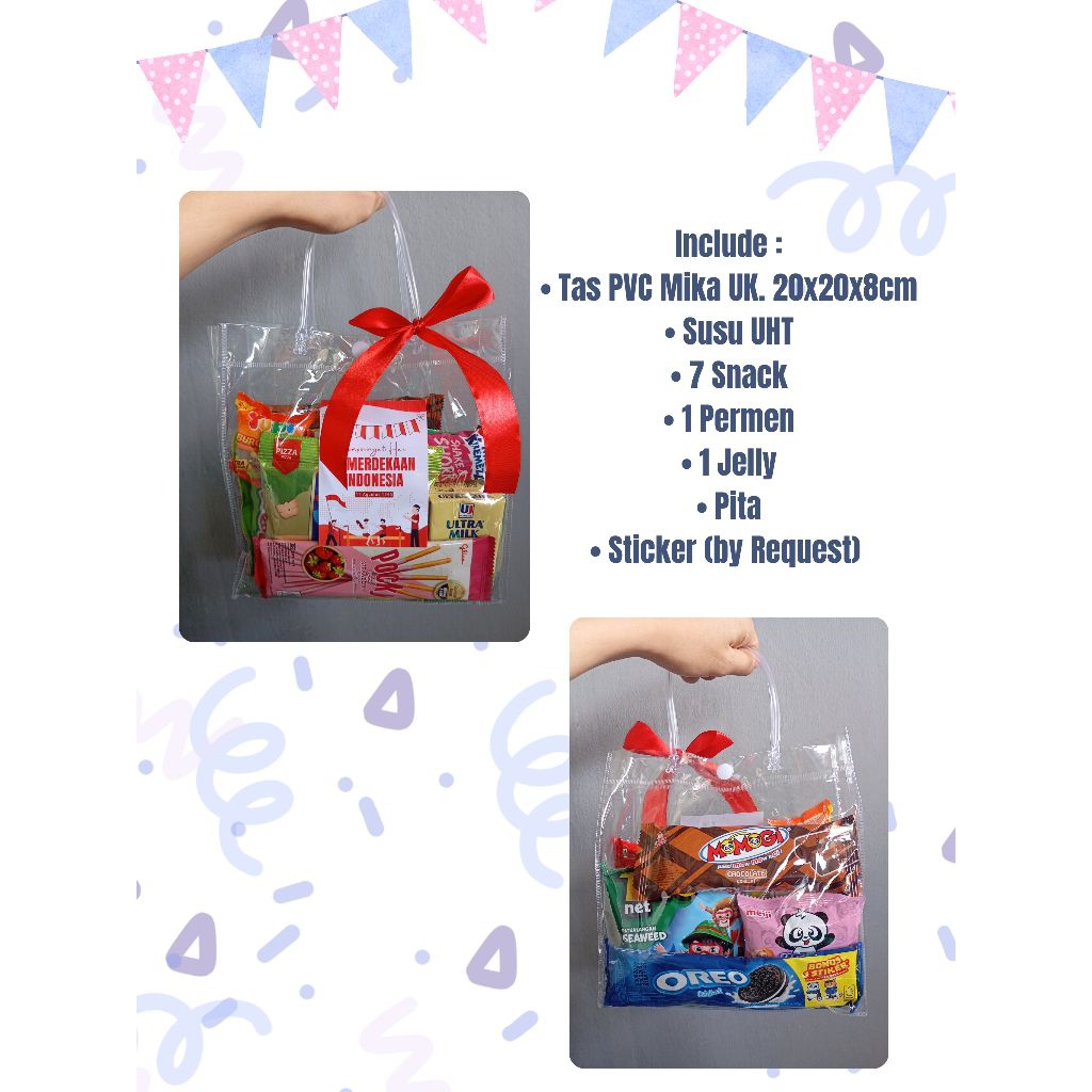 Jual BINGKISAN SNACK ULANG TAHUN ANAK/HAMPERS SNACK/SNACK ULTAH ANAK ...