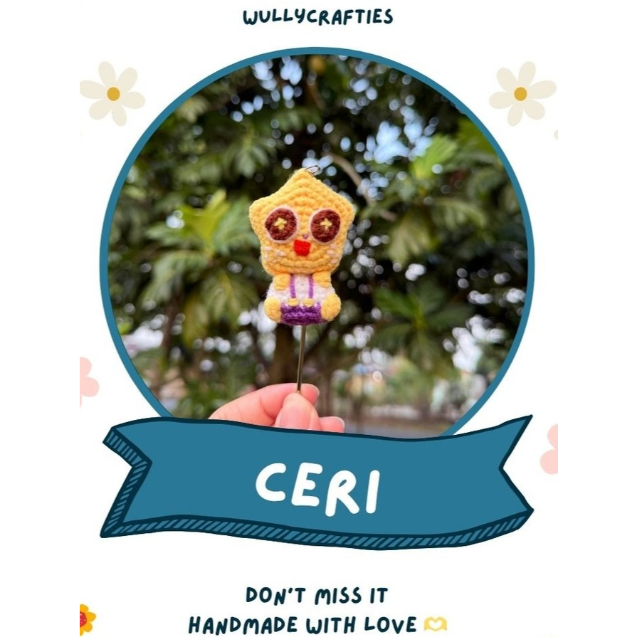 Jual Gantungan Kunci Rajut Amigurumi GMMTV Doll Benang MilkCotton ...