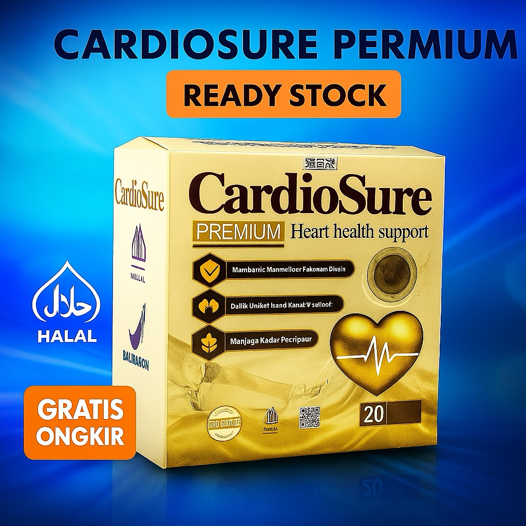 Jual Cardio sure susu kesehatan jantung ,hipertensi kolestrol dan ...