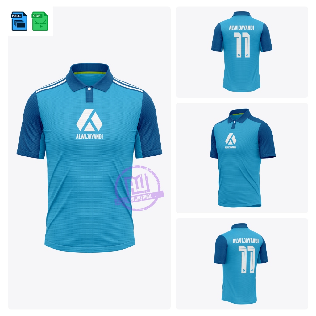 Jual MOCKUP JERSEY POLO KANCING 1 // CDR PS | Shopee Indonesia