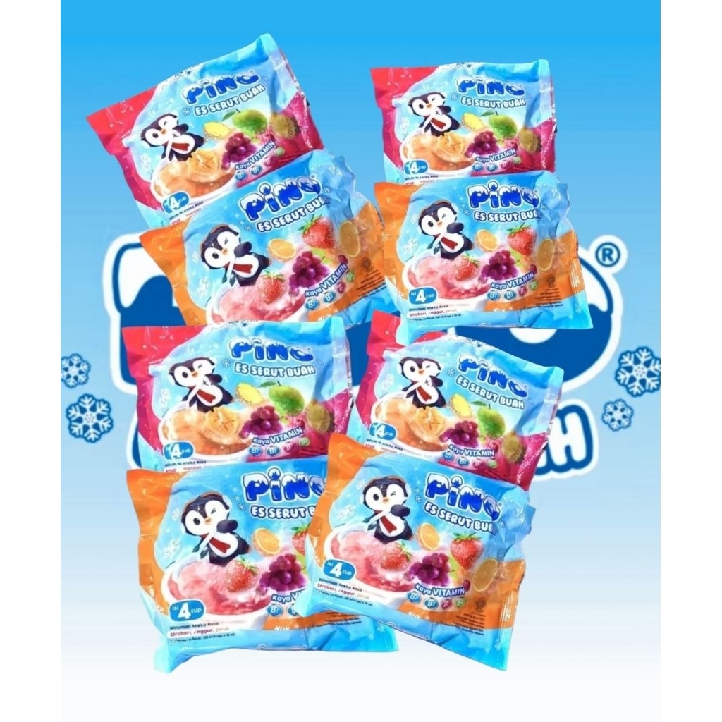 Jual PAKET 8 BAG PINO ES SERUT RASA BUAH/ PINO ES SERUT RASA BUAH 8 BAG ...