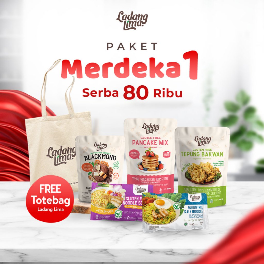 Jual PAKET MERDEKA 1 | Serba 80 Ribu - Cookies Tepung Mie Gluten Free ...