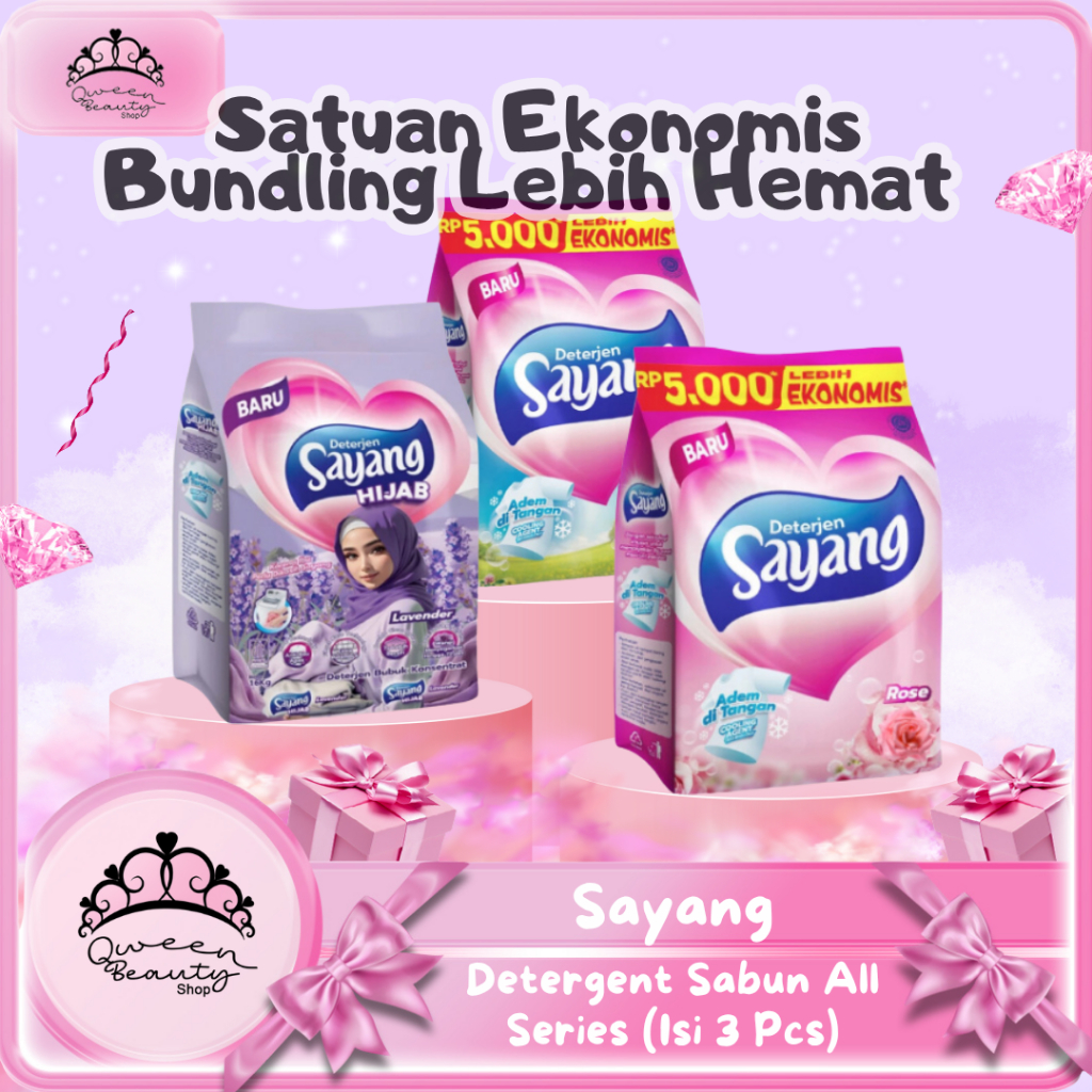 Jual (Qweenbeautyshop) [ ADA BUNDLING ] Sayang Detergent Sabun All ...