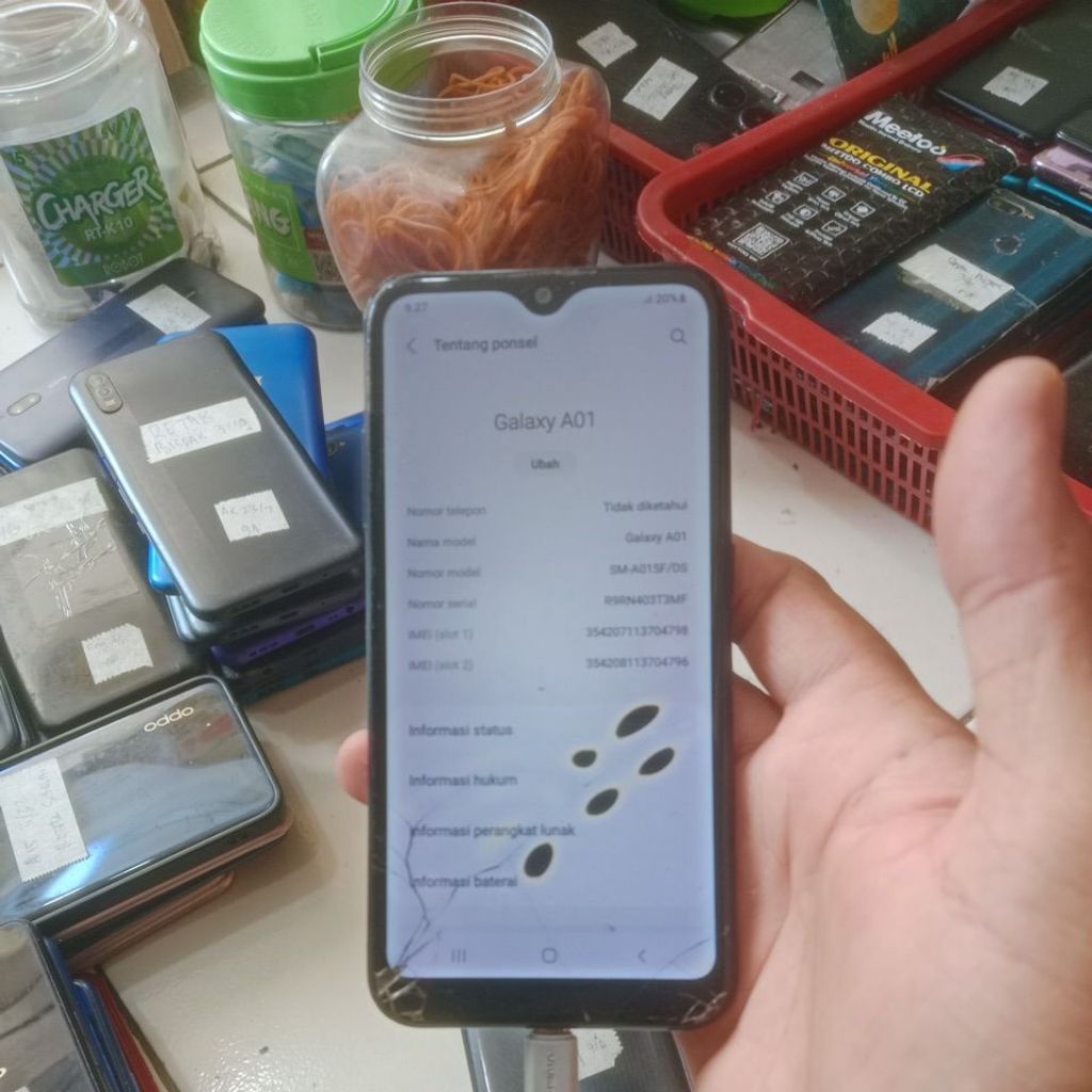 Jual samsung a01 minus bispak,,tompel baca deskrips!!!! | Shopee Indonesia