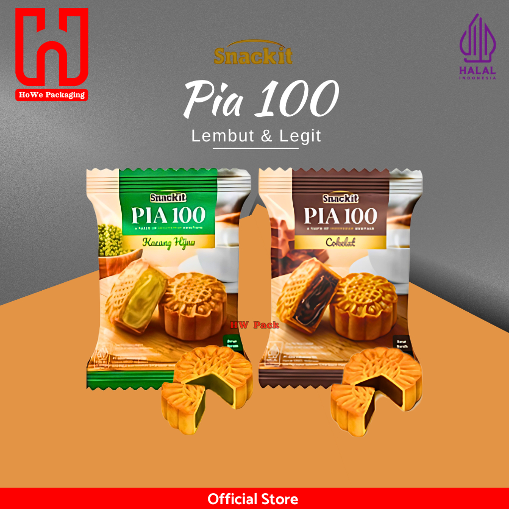 Jual Snackit Pia 100 Sachet Camilan Tradisional Lembut & Legit Original ...
