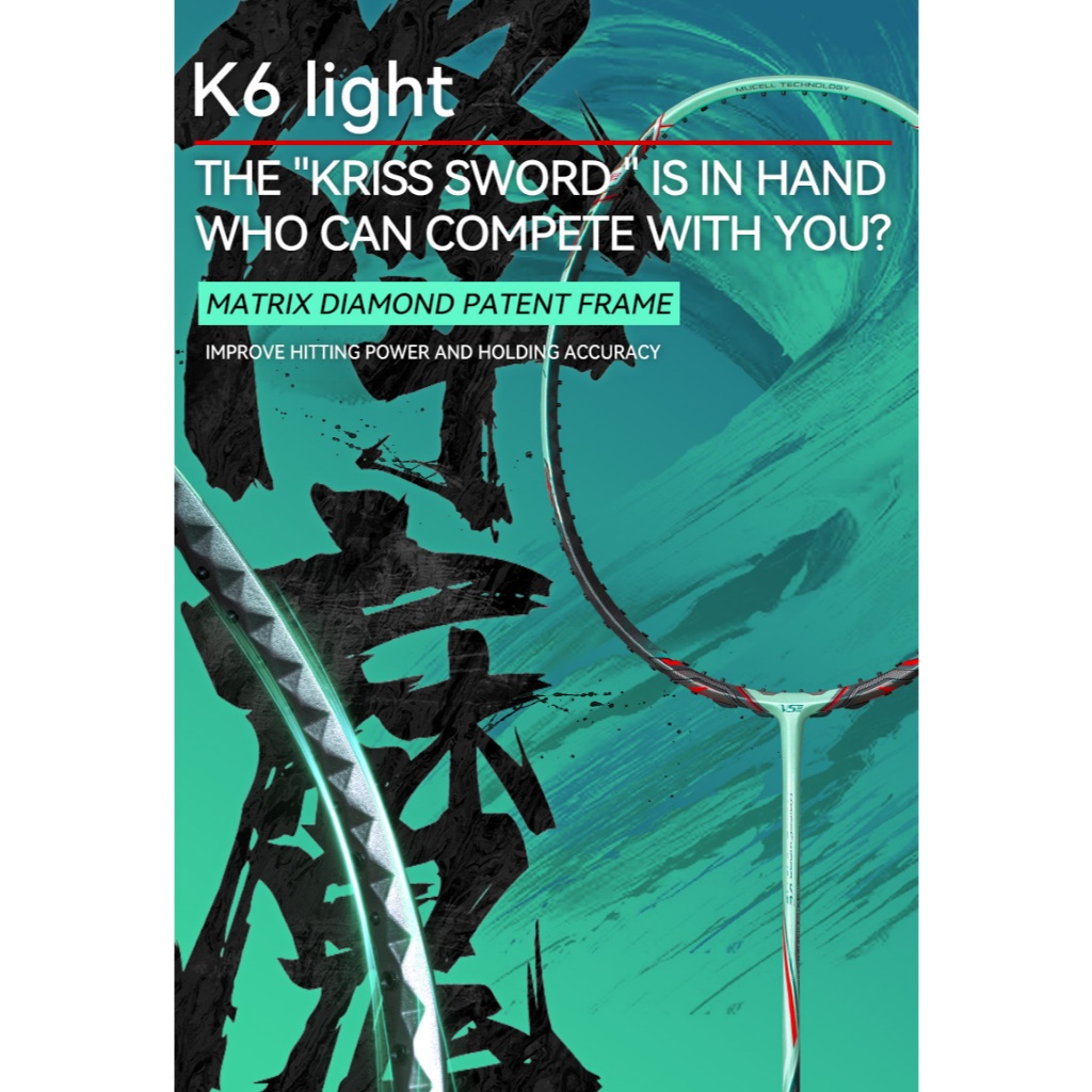 Jual RAKET BADMINTON VENSON kRISS SWORD K6 LIGHT | Shopee Indonesia