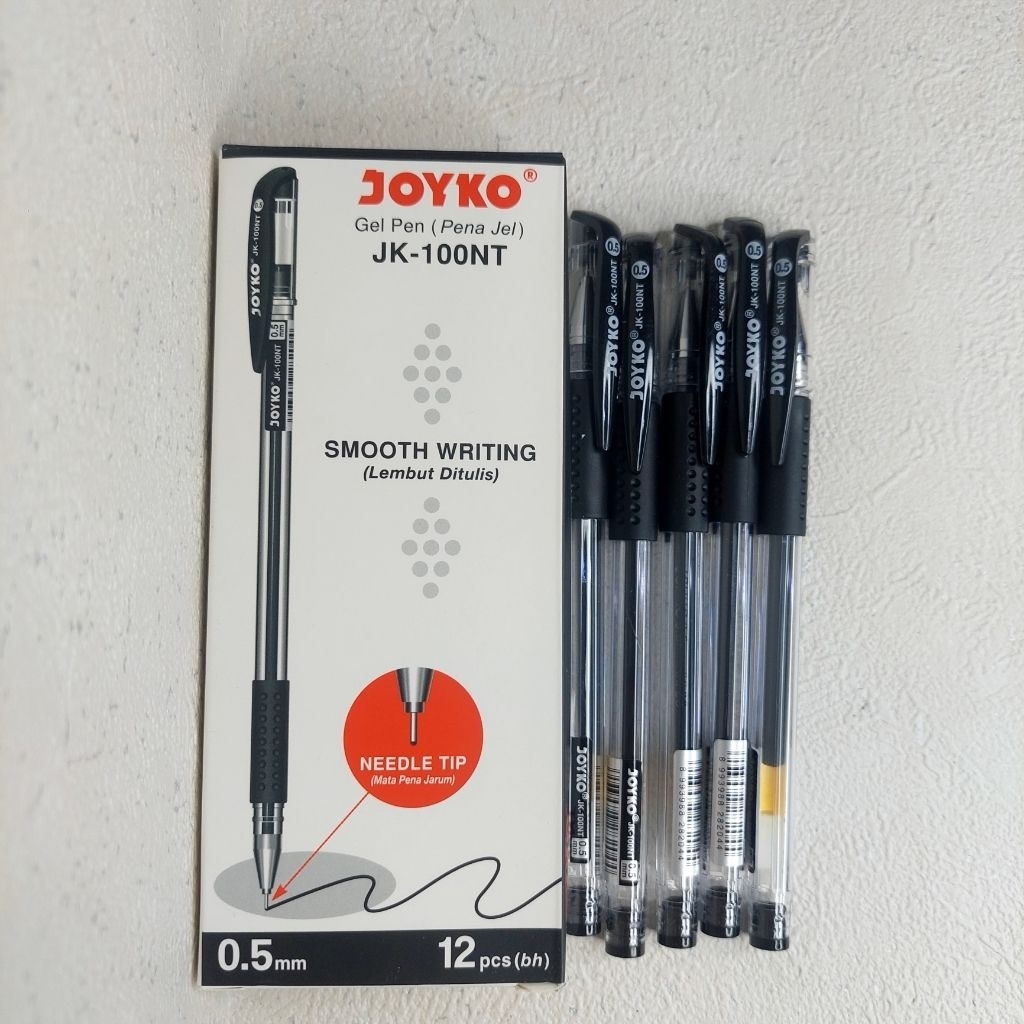 Jual PULPEN GELL JK-100 NT JOYKO / pergros isi 12 pak | Shopee Indonesia