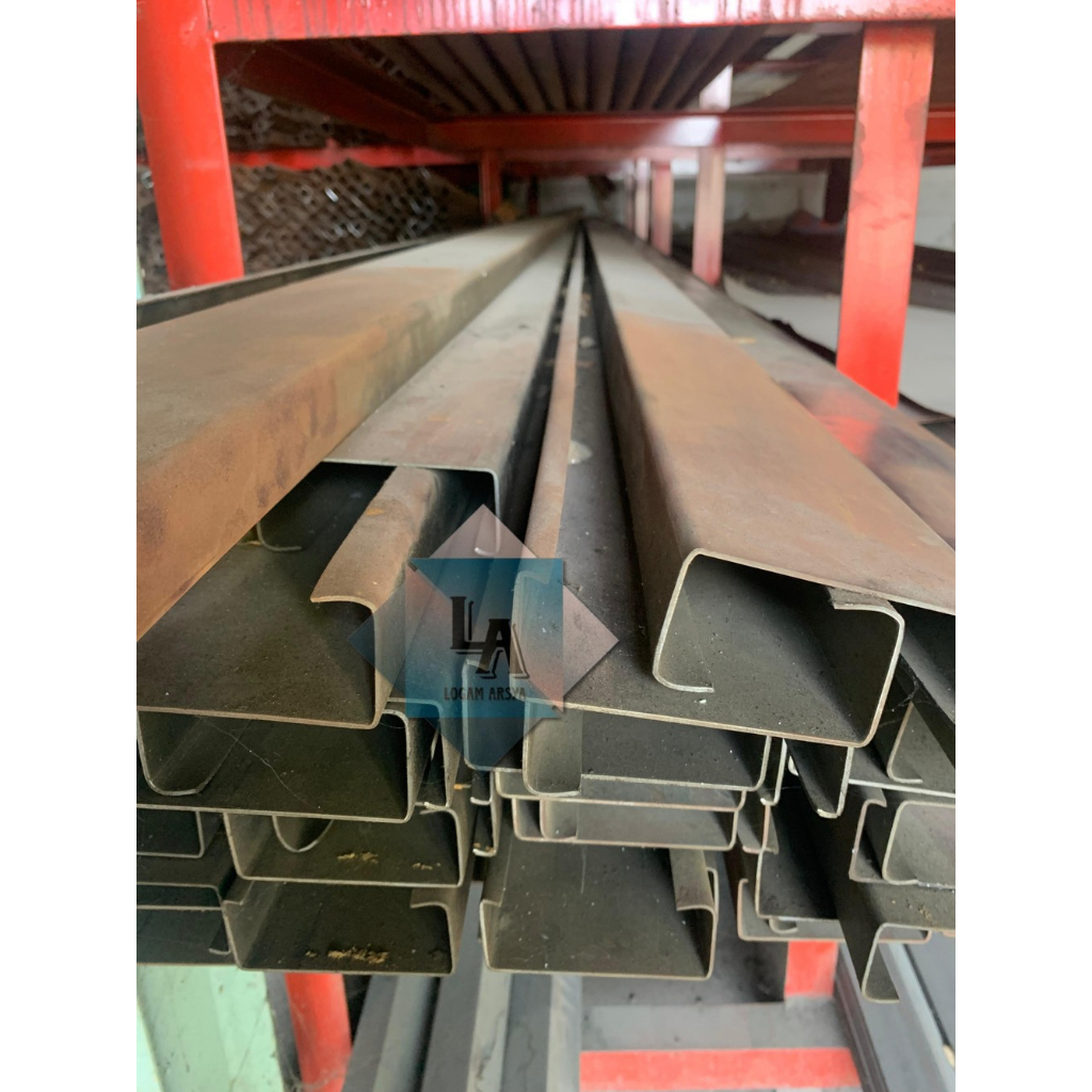 Jual BESI KANAL CNP 100 ( 100 x 40 x 10 / 1,8mm) | Shopee Indonesia