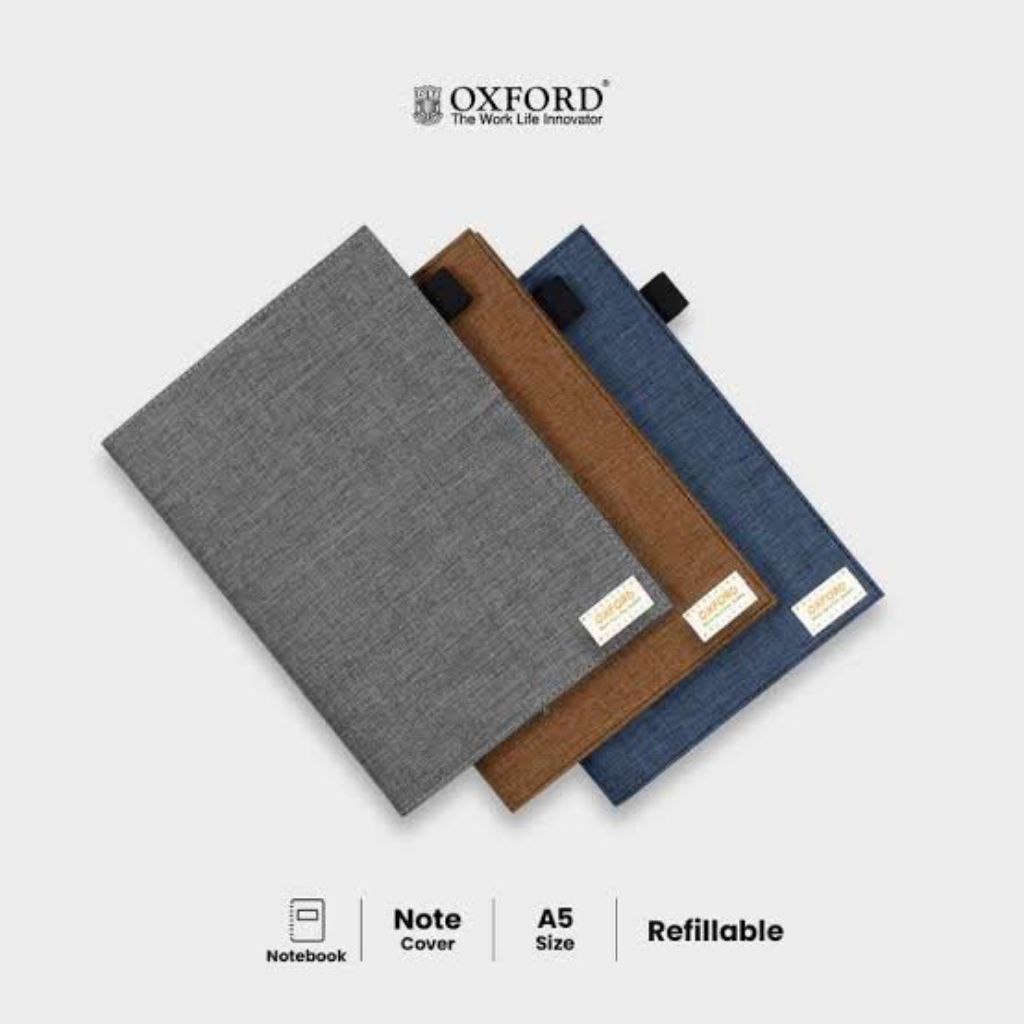 Jual OXFORD FABRIC NOTEBOOK COVER A4 A5 B5 SLIM2 SAMPUL JAKET KAIN BUKU ...