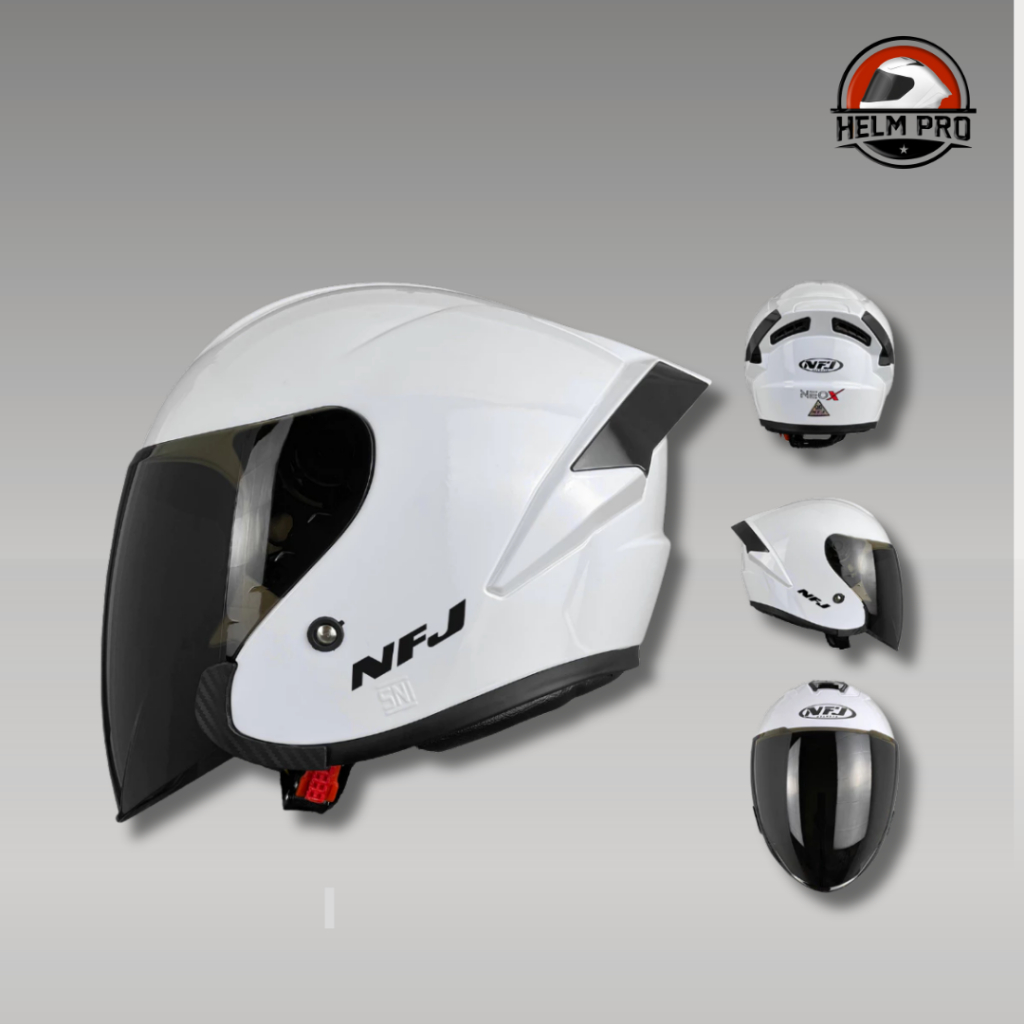 Jual Helm Motor ALV Helmet NFJ Neo X Half Face | Shopee Indonesia