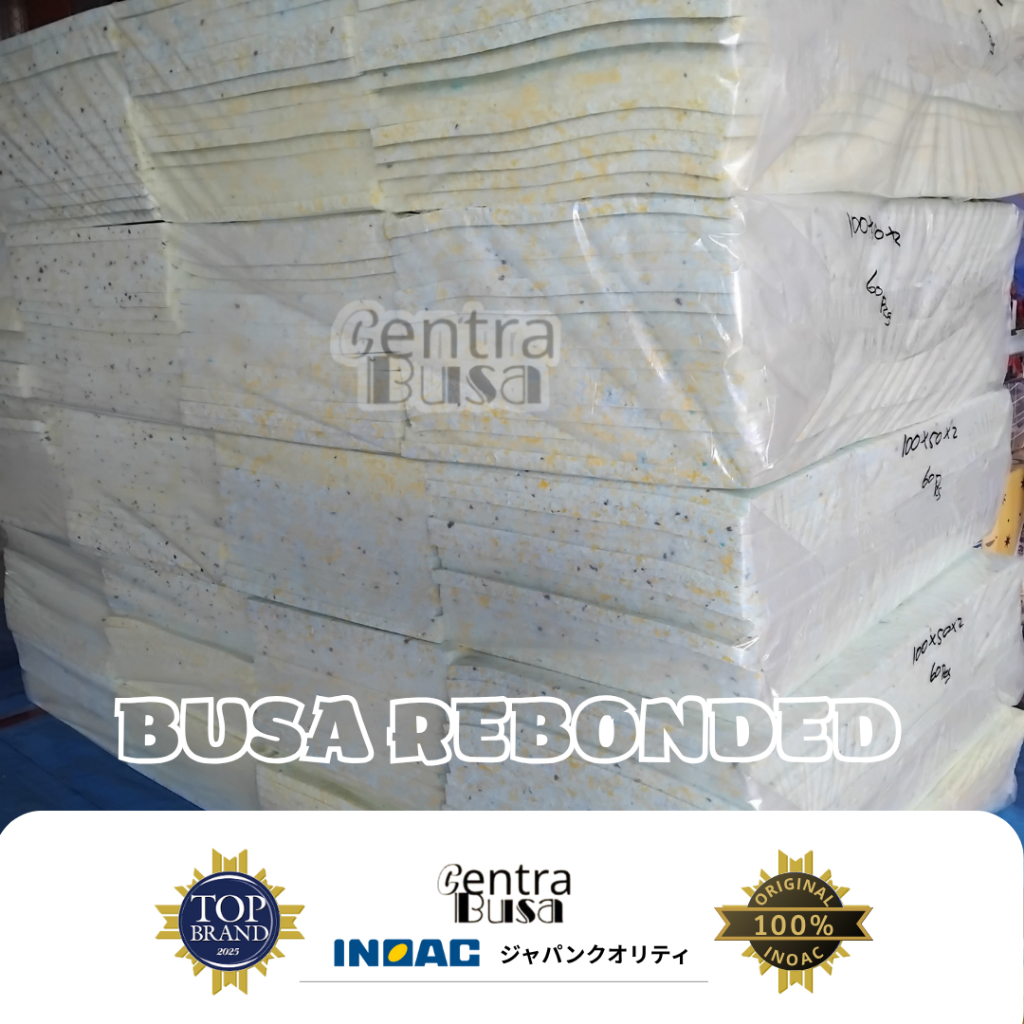 Jual Busa Rebonded INOAC 100x100 BISA CUSTOM POTONG Rebonded Foam Busa ...