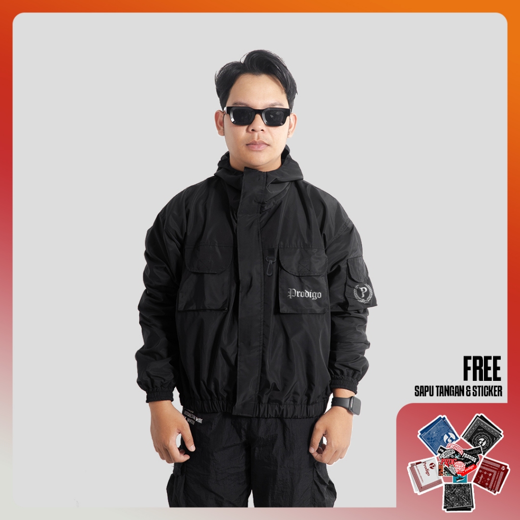 Jual Prodigo * Jaket Gorpcore Pria Bunaken Motif 1 I Jaket Cagoule I Gorpcore Jacket I Jaket ...
