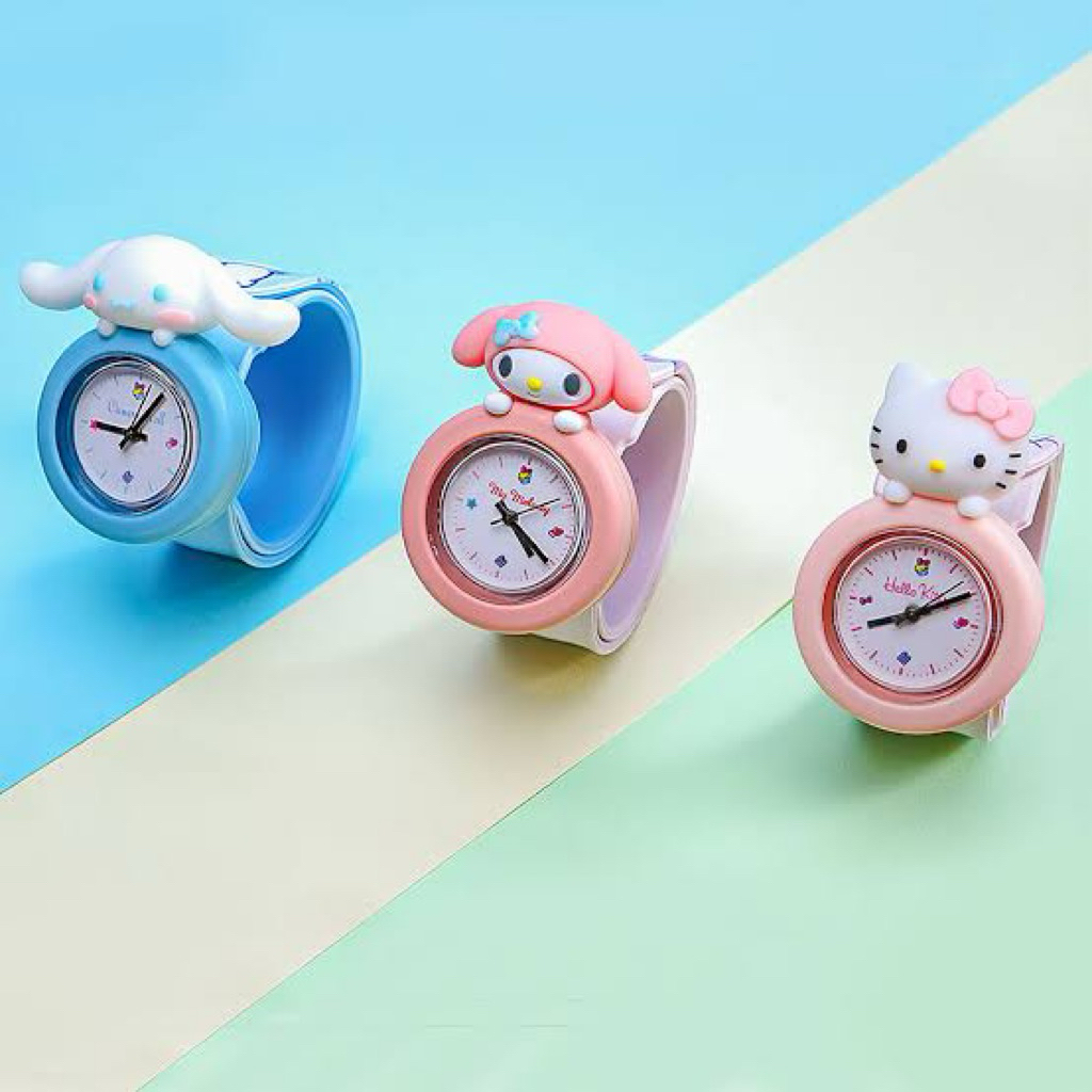 Jual Miniso Sanrio Kids Watch / Jam tangan anak sanrio my melody hello ...