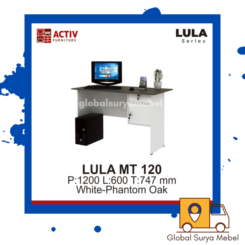 Jual Activ Lula MT 120 Meja Tulis / Meja Belajar / Meja Kantor / Meja ...