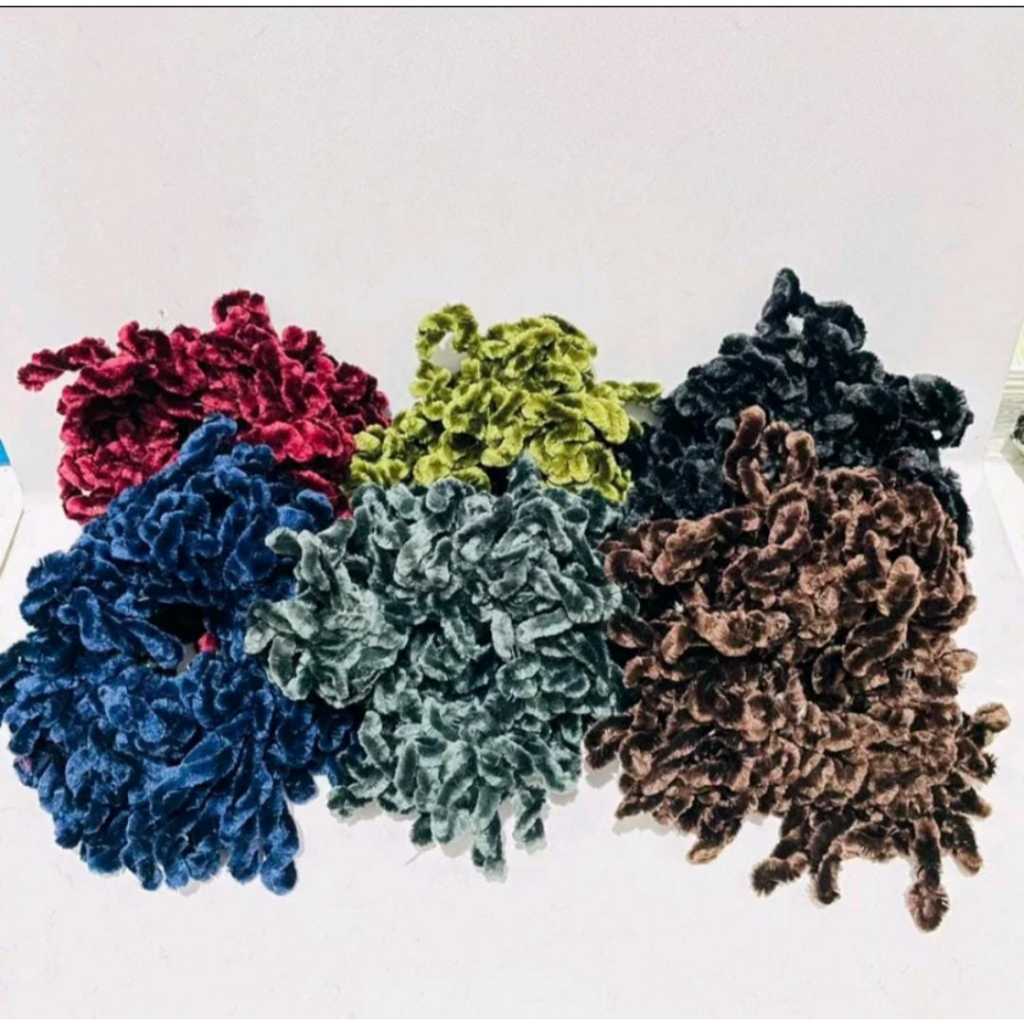 Jual ( 1 LUSIN/ 12 PCS) IKAT RAMBUT Ubur-Ubur UKURAN KECIL 36 Jurai ...