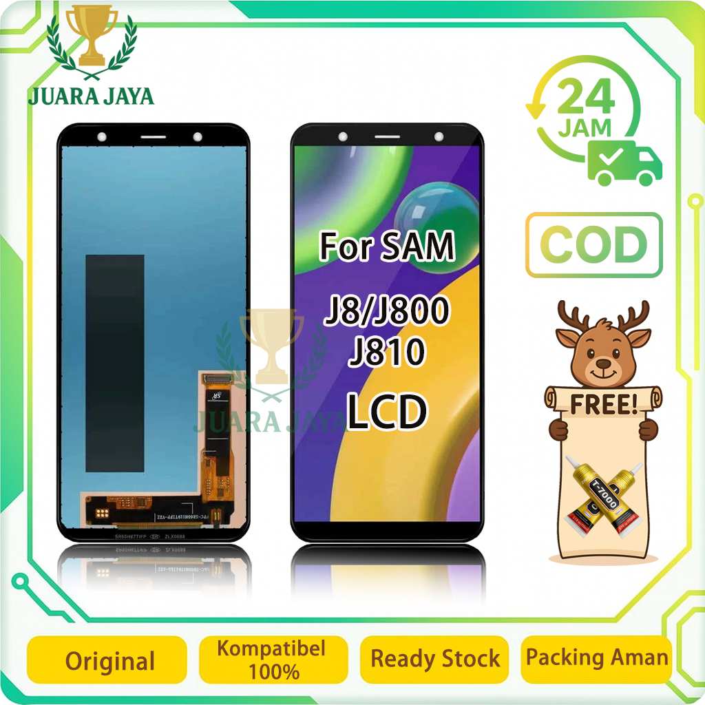 Jual LCD FOR SAM J8 / J800 / J810 UNIVERSAL FULLSET Touchscreen LCD HP ...
