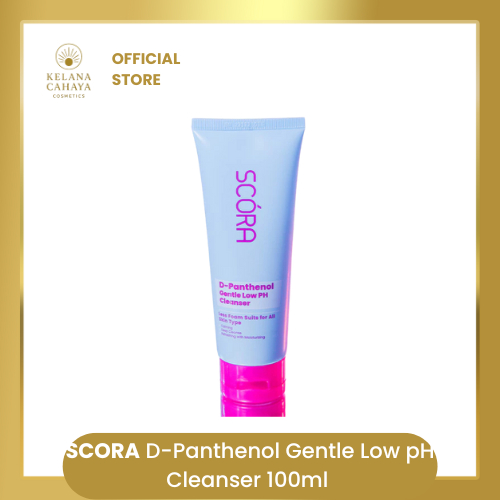 Jual SCORA D-Panthenol Gentle Low pH Cleanser 100ml | Shopee Indonesia