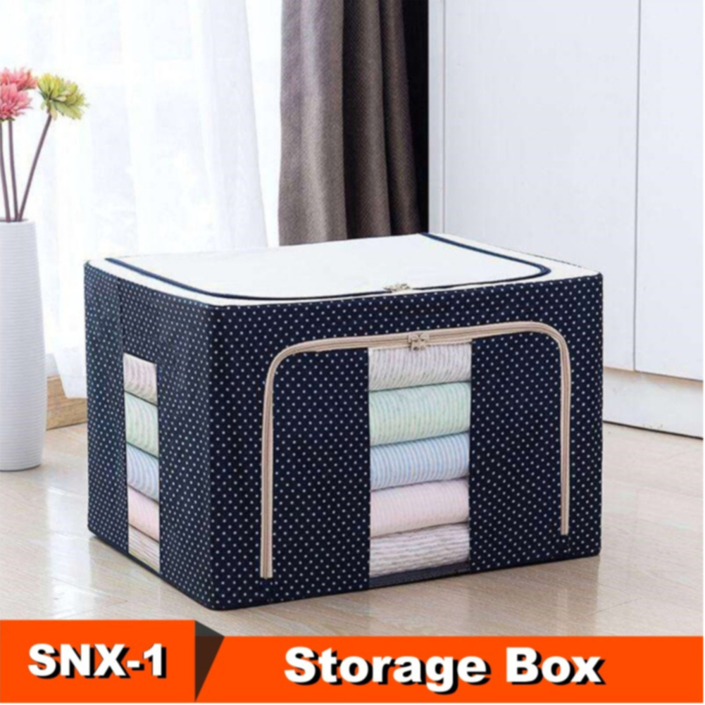 Jual Storage Box Lipat Kotak Penyimpanan Baju Selimut Serbaguna Box ...