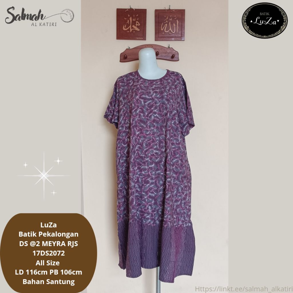 Jual Daster LuZa Batik Pekalongan DS MEYRA RJS | Shopee Indonesia