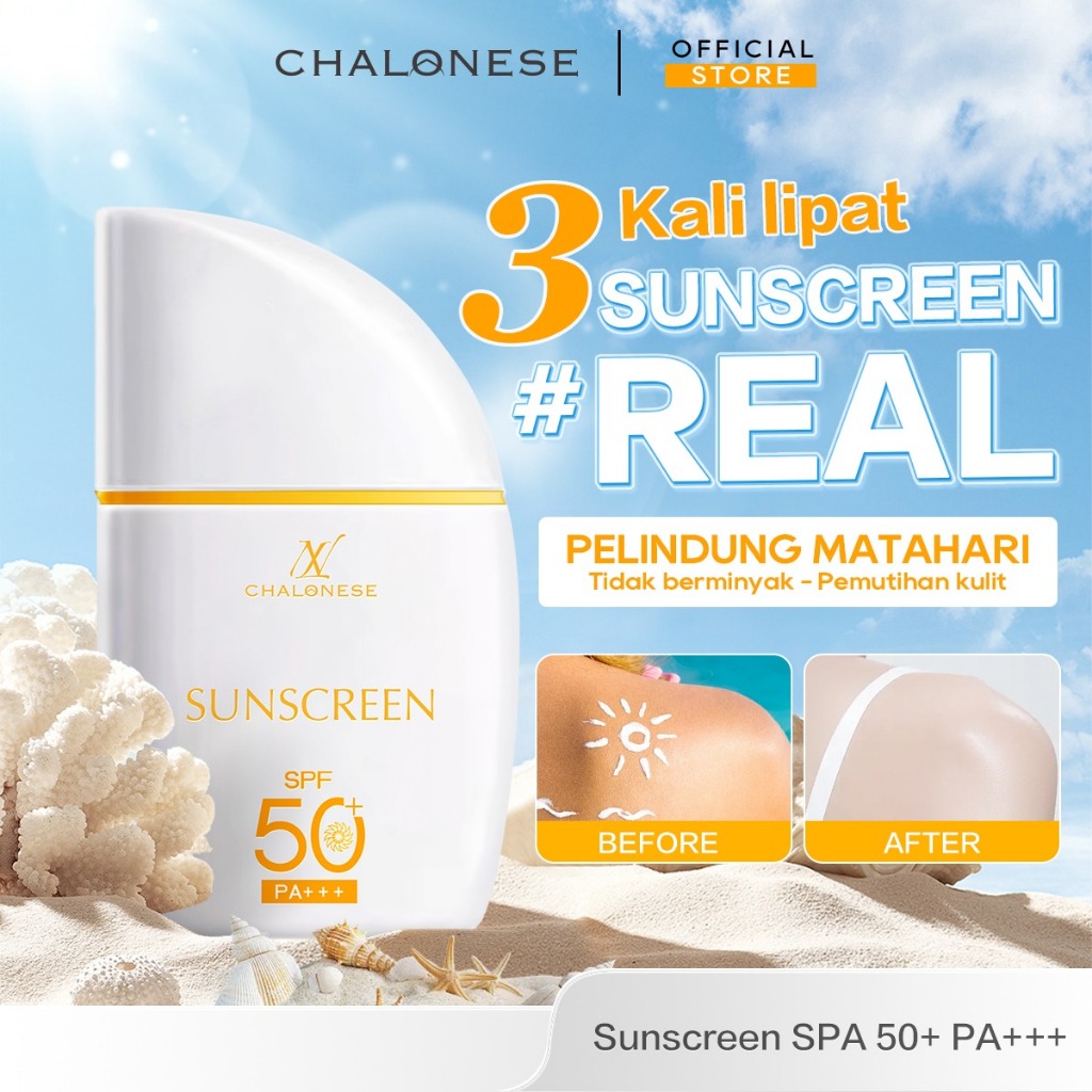 Jual [CHALONES] PROMO BUY 1 GET 1 SUNSCREEN SPF50 PA+++ BPOM Dapat ...